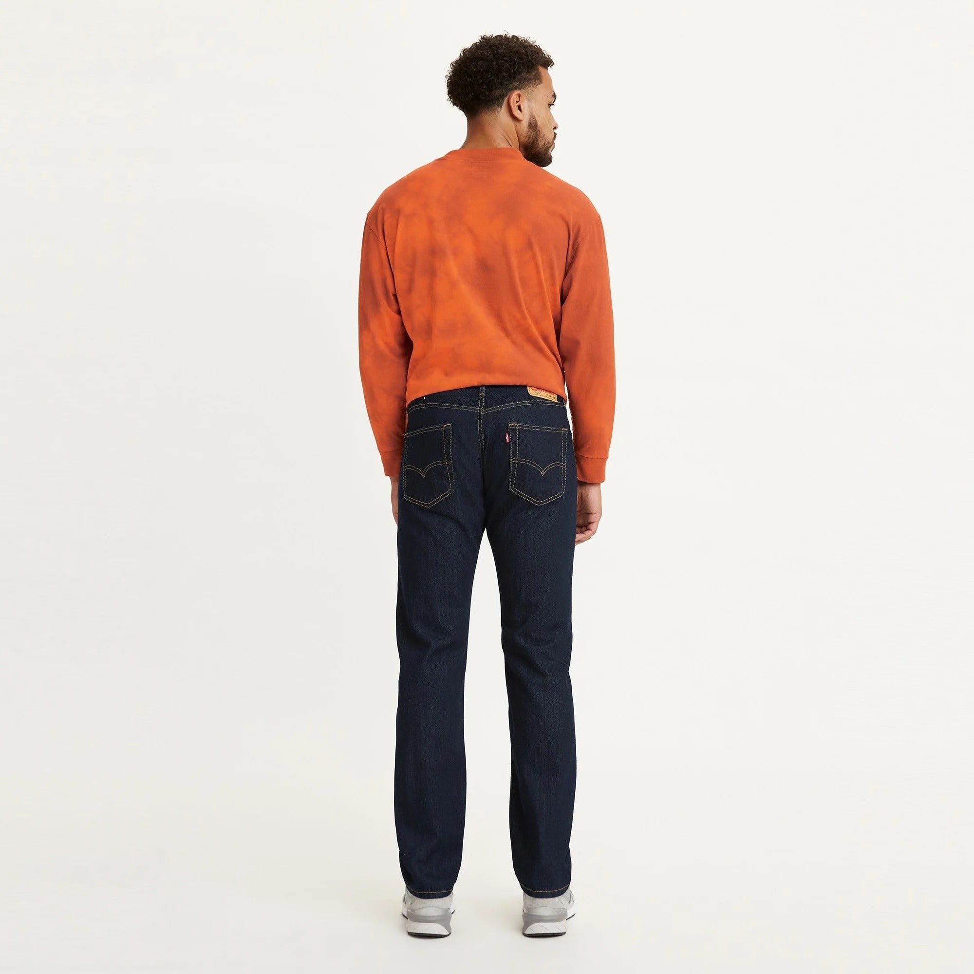 Levi's® Men's 505™ Regular Fit Jeans - Dark Indigo | Levi's SG