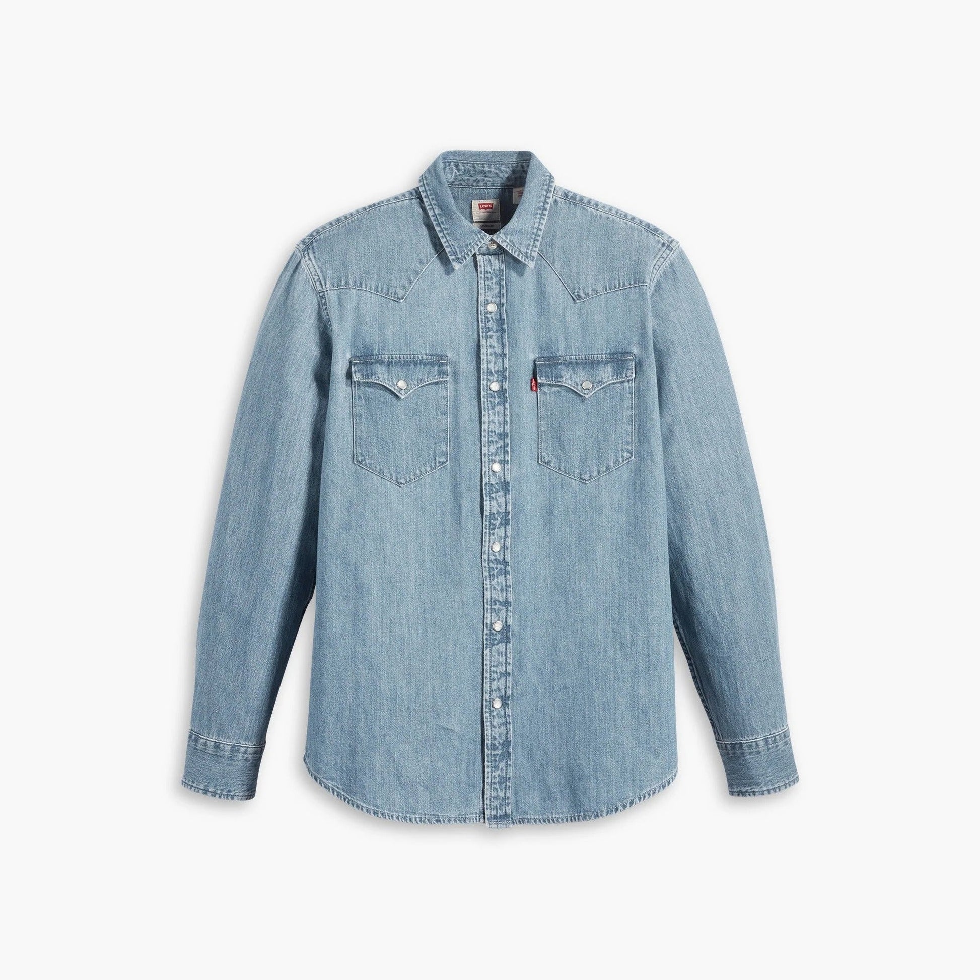 Levi's® Men's Classic Standard Fit Western Shirt - Medium Indigo | Levi ...