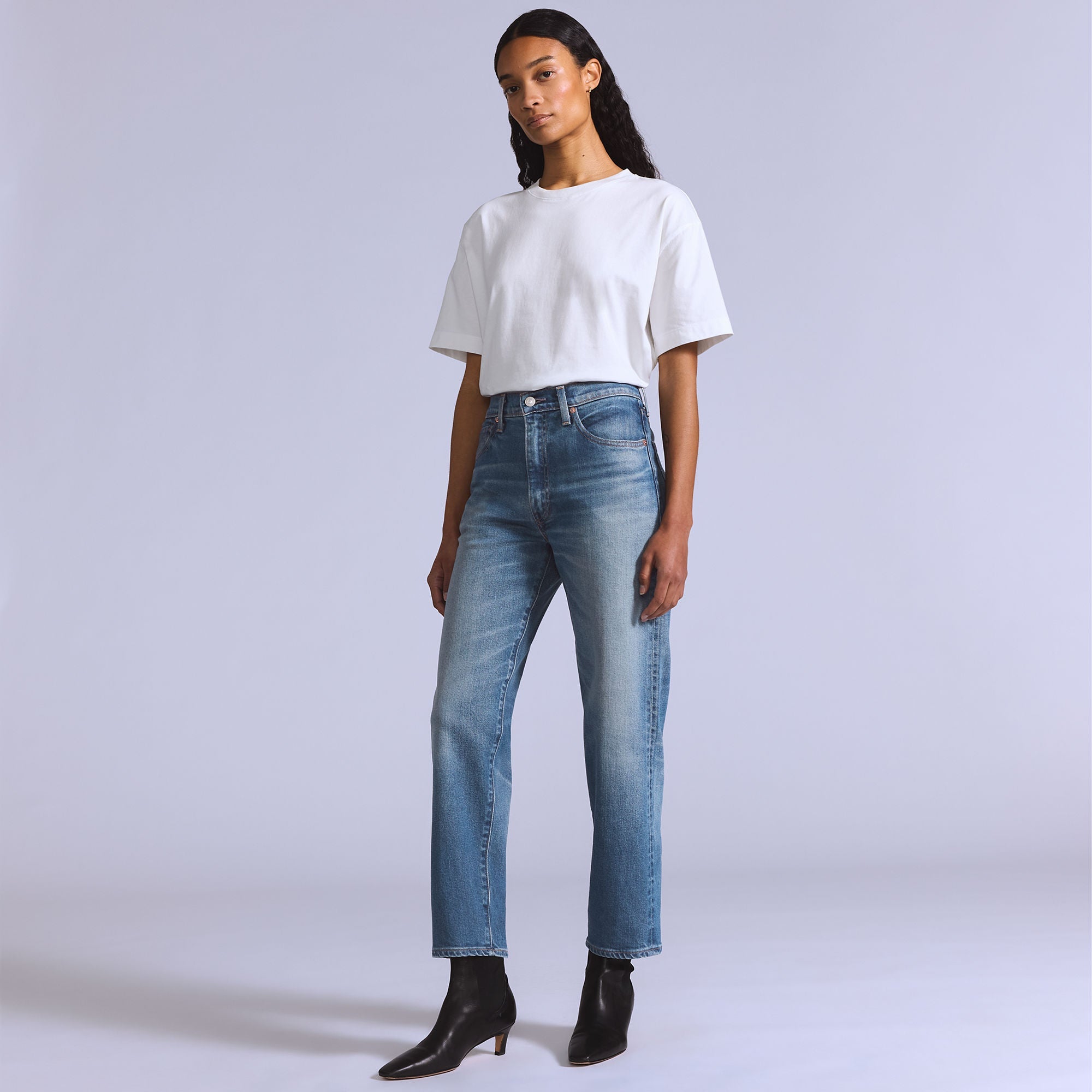 Levi’s® Blue Tab™ Women’s Column Jeans - Medium Indigo | Levi's SG