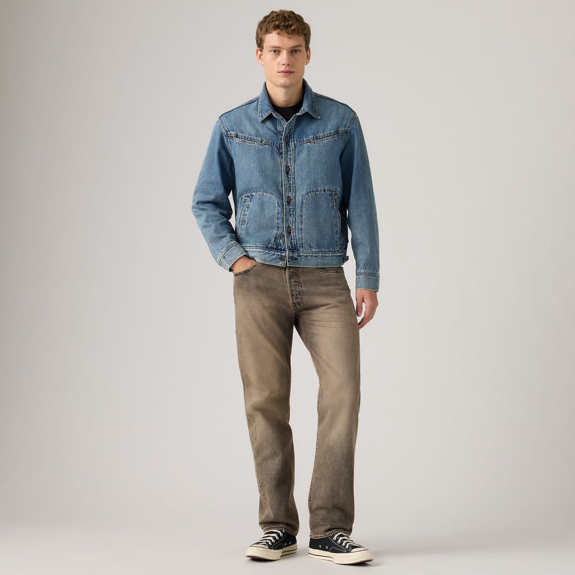 Levi's® Men's 501® Original Jeans - Tan | Levi's SG