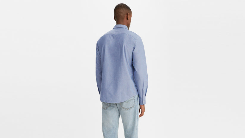Levi's® Men's Classic Pocket Standard Fit Shirt - Navy Peony | Levi's SG