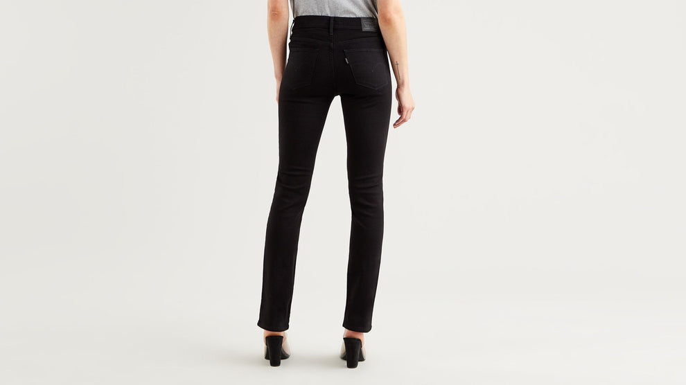 Levi's® Women's 312 Shaping Slim Jeans - Soft Black | Levi's SG
